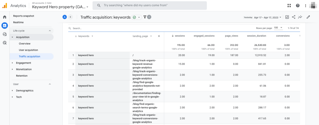 Automatically Detect and Monitor Brand Keywords with Keyword Hero